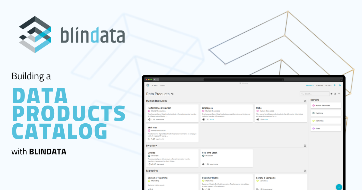 Blindata | Data Products Catalog Blindata | Data Products Catalog